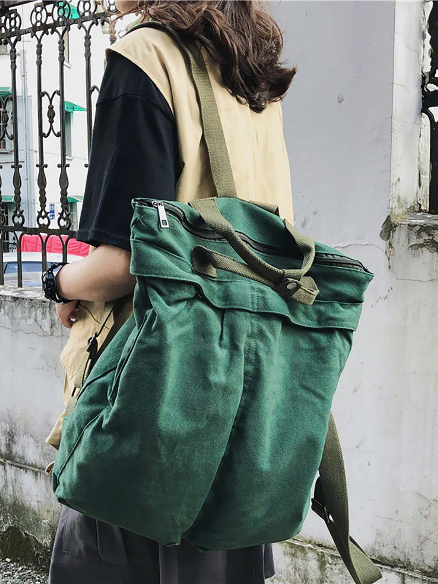 Unisex Solid Color School Bag Backpack – BUYKUD