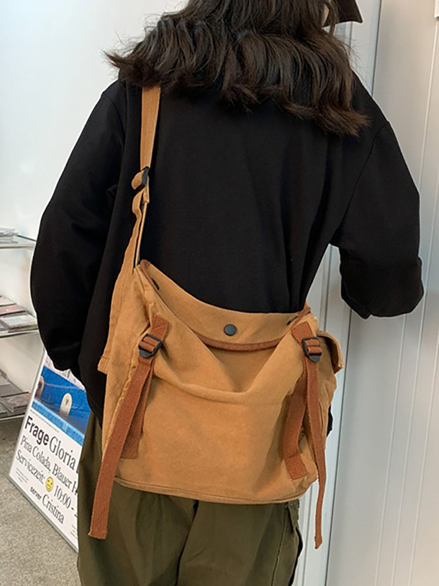 Japan Style Canvas Bag Retro Shoulder Bag – BUYKUD